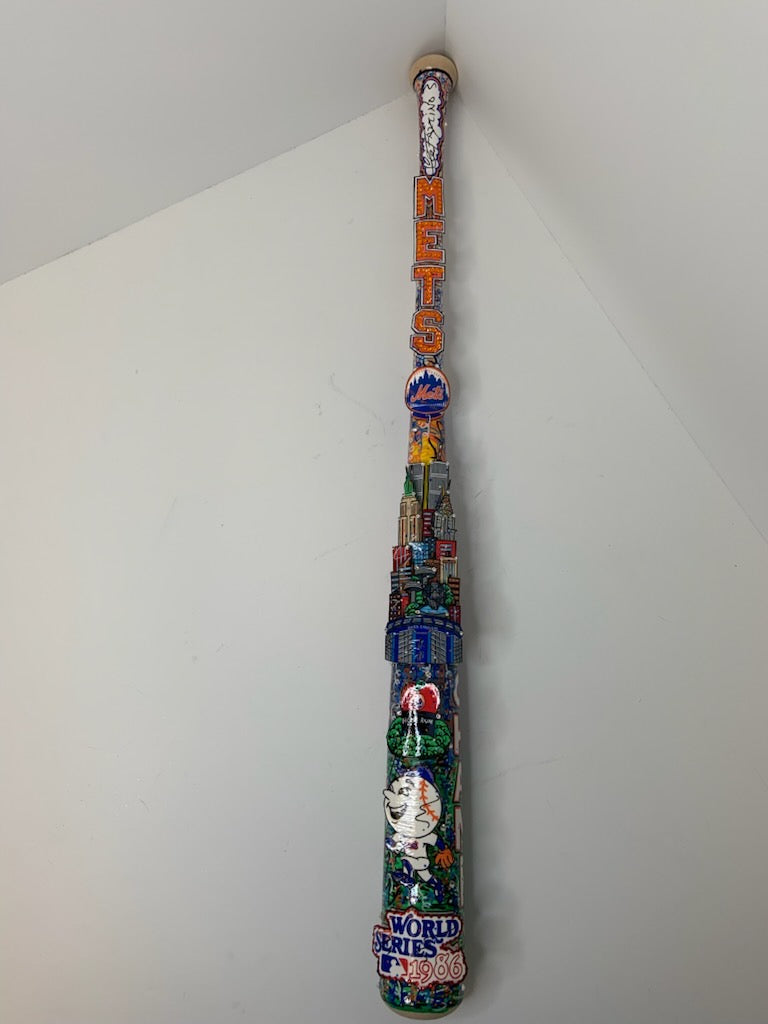 1986 NY Mets World Series Bat Original | Amazing Animation